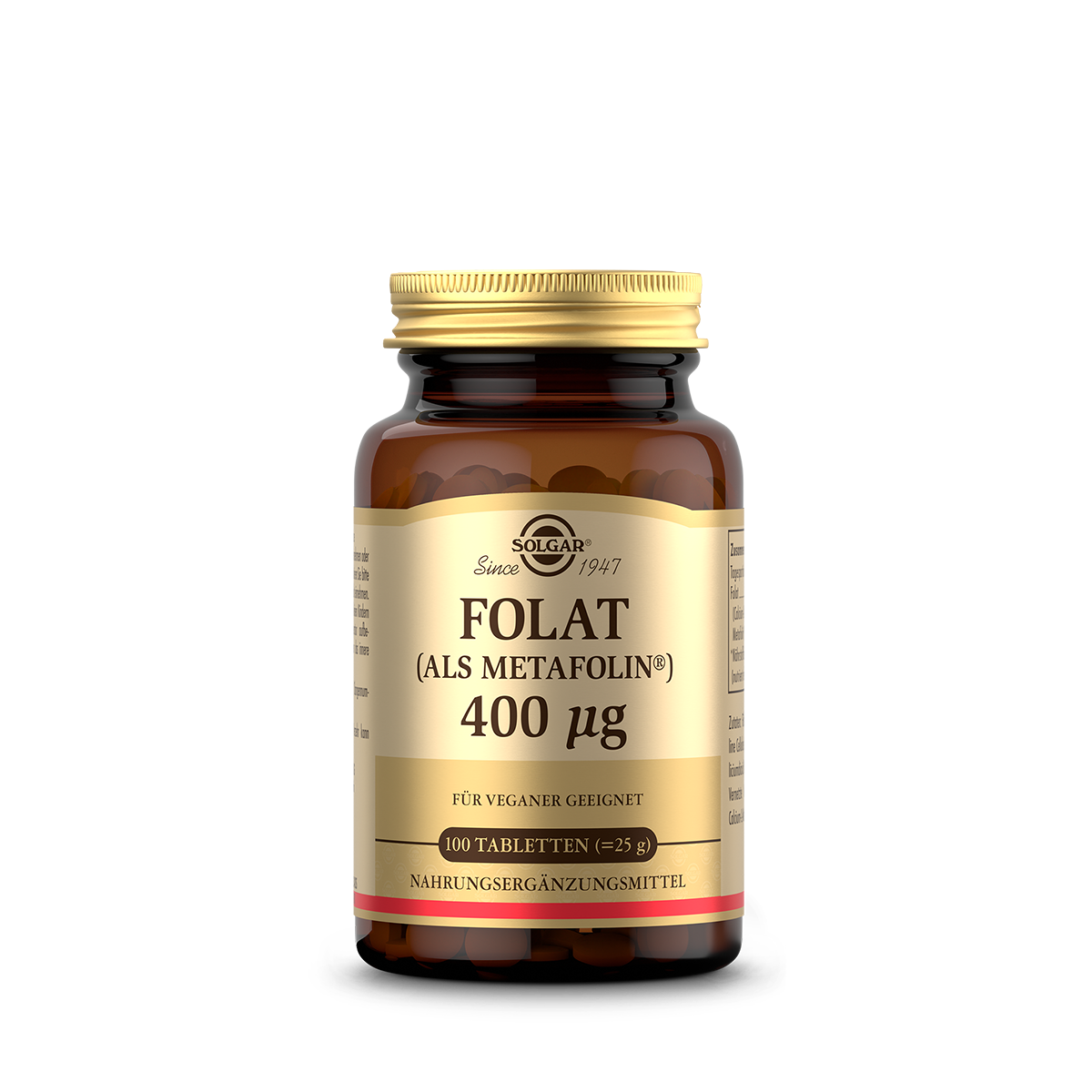Folat 400mg | 100 Tabletten